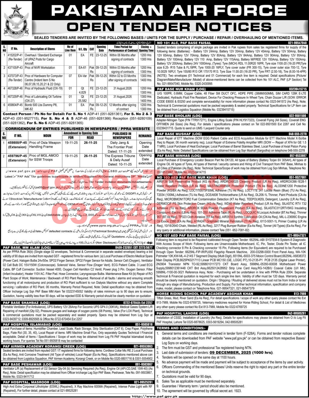 Daily updated tenders in 2024 -All categories are tender786.com